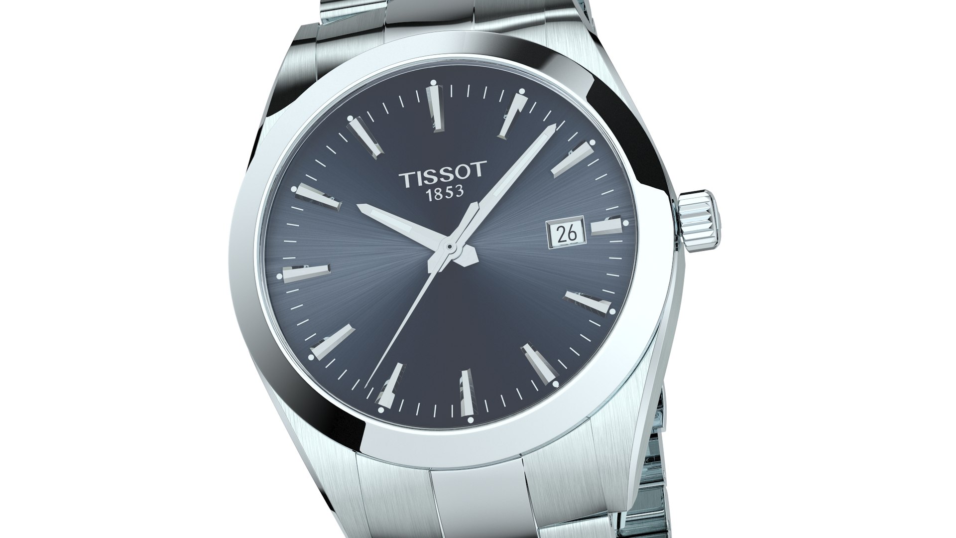Tissot Gentleman 3D - TurboSquid 1556327