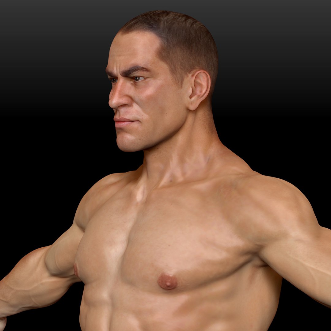 Man Human Male 3d 3ds