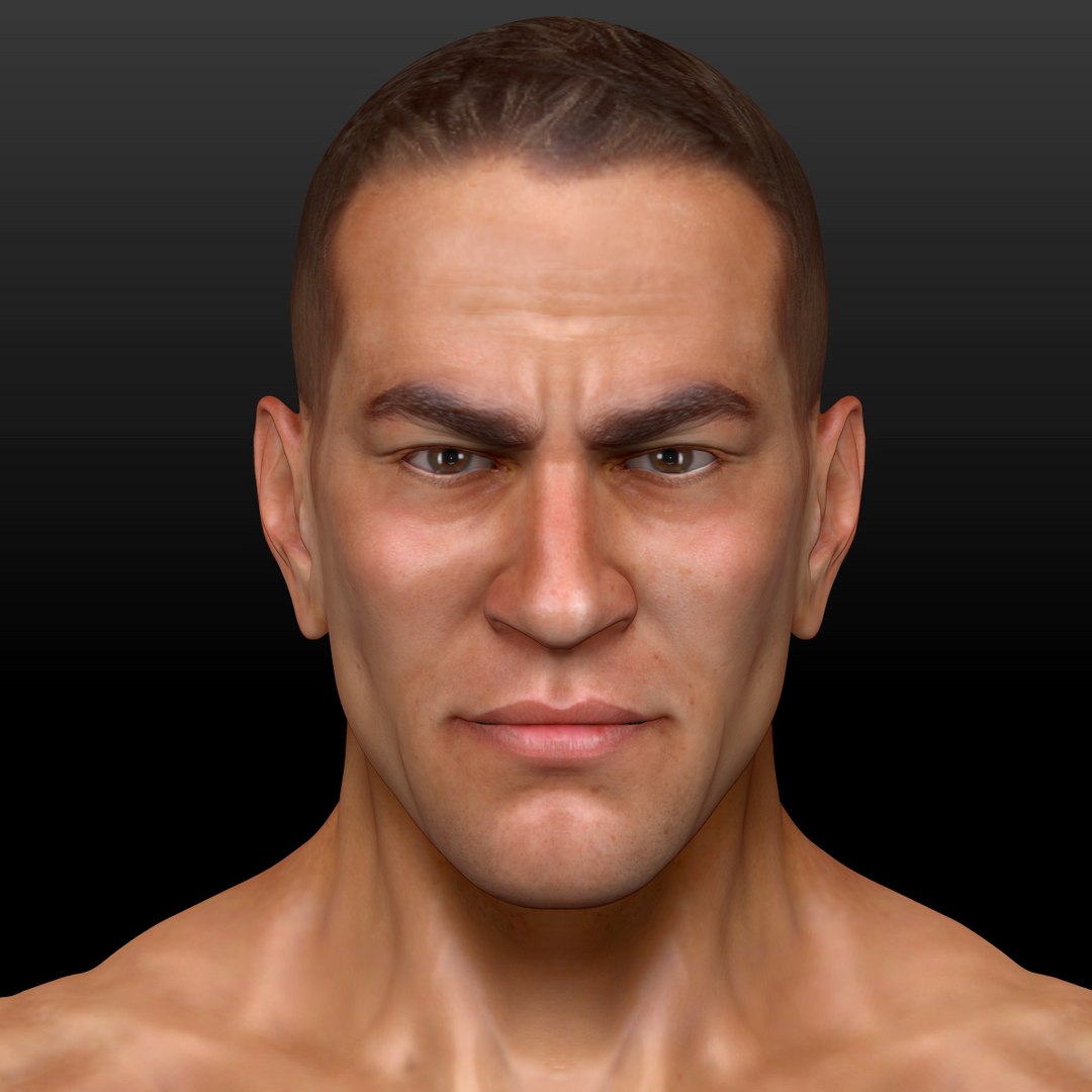 Man Human Male 3d 3ds