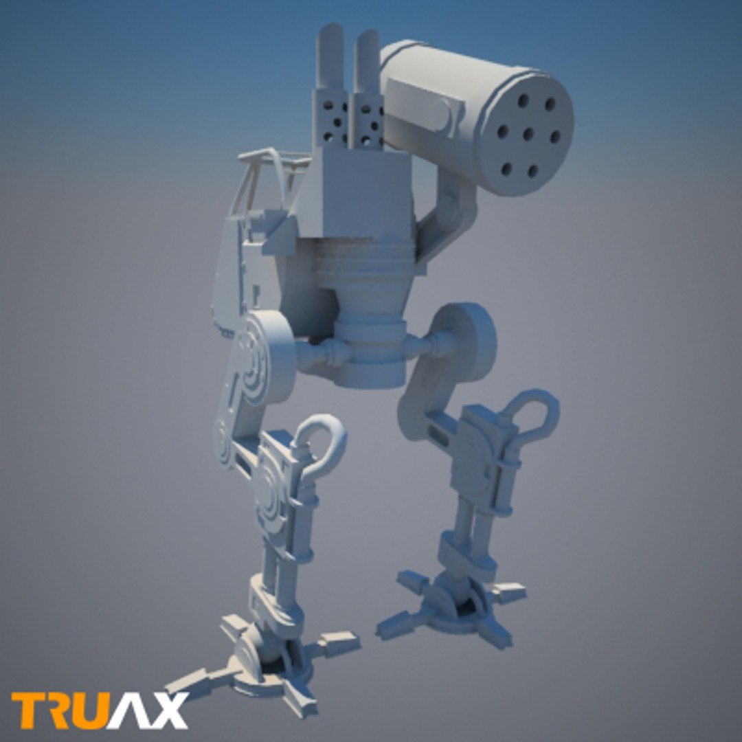 Free Mech Robot 3d Model