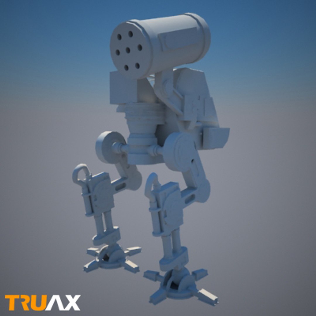 Free Mech Robot 3d Model