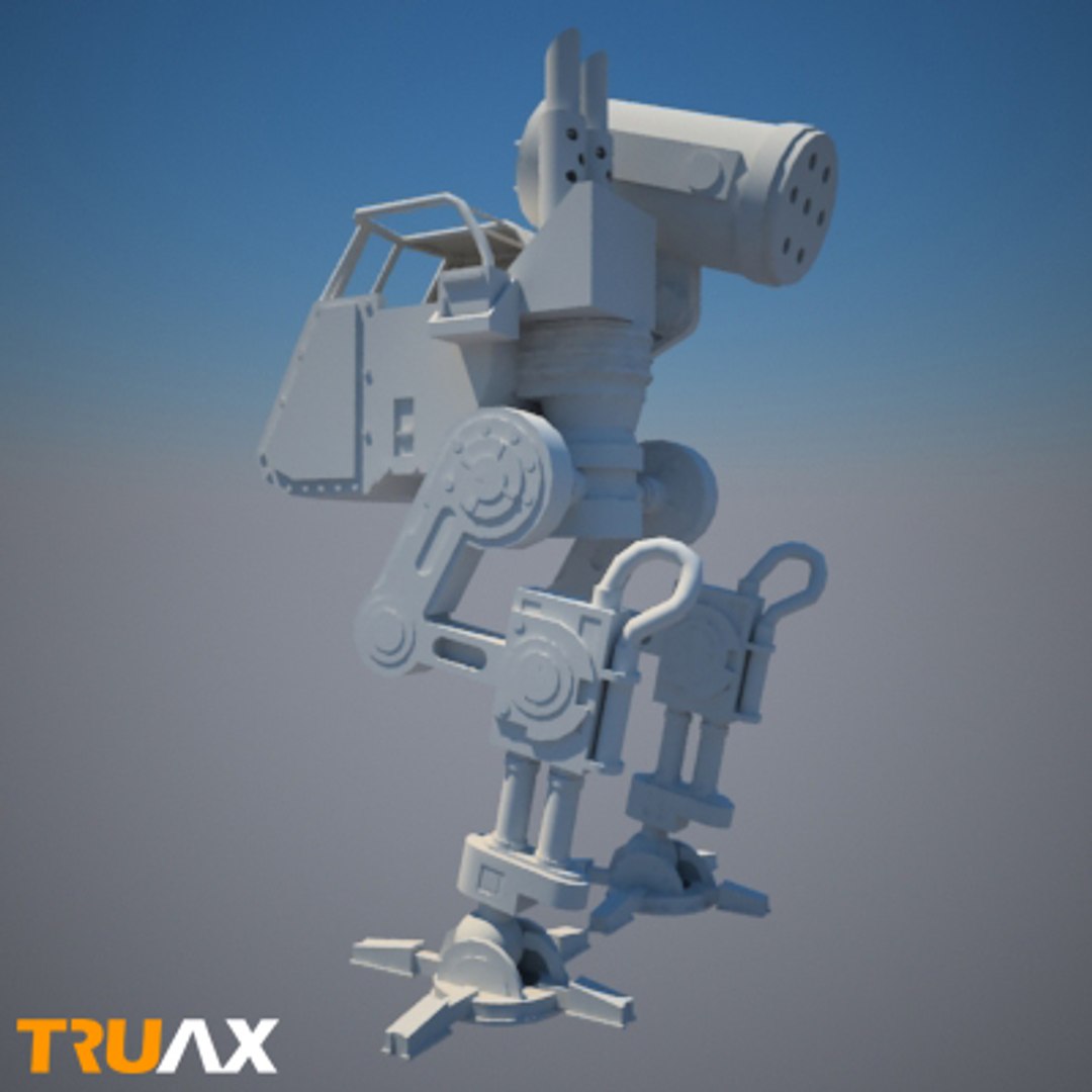 Free Mech Robot 3d Model