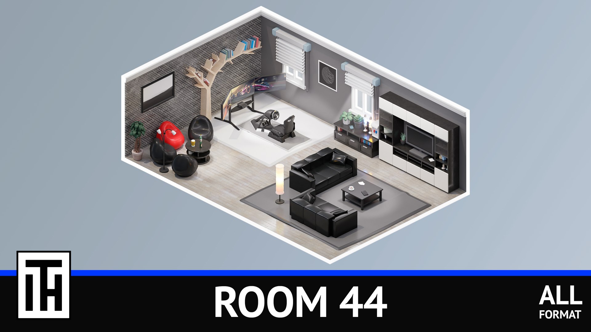 Room 44 3D - TurboSquid 2151809