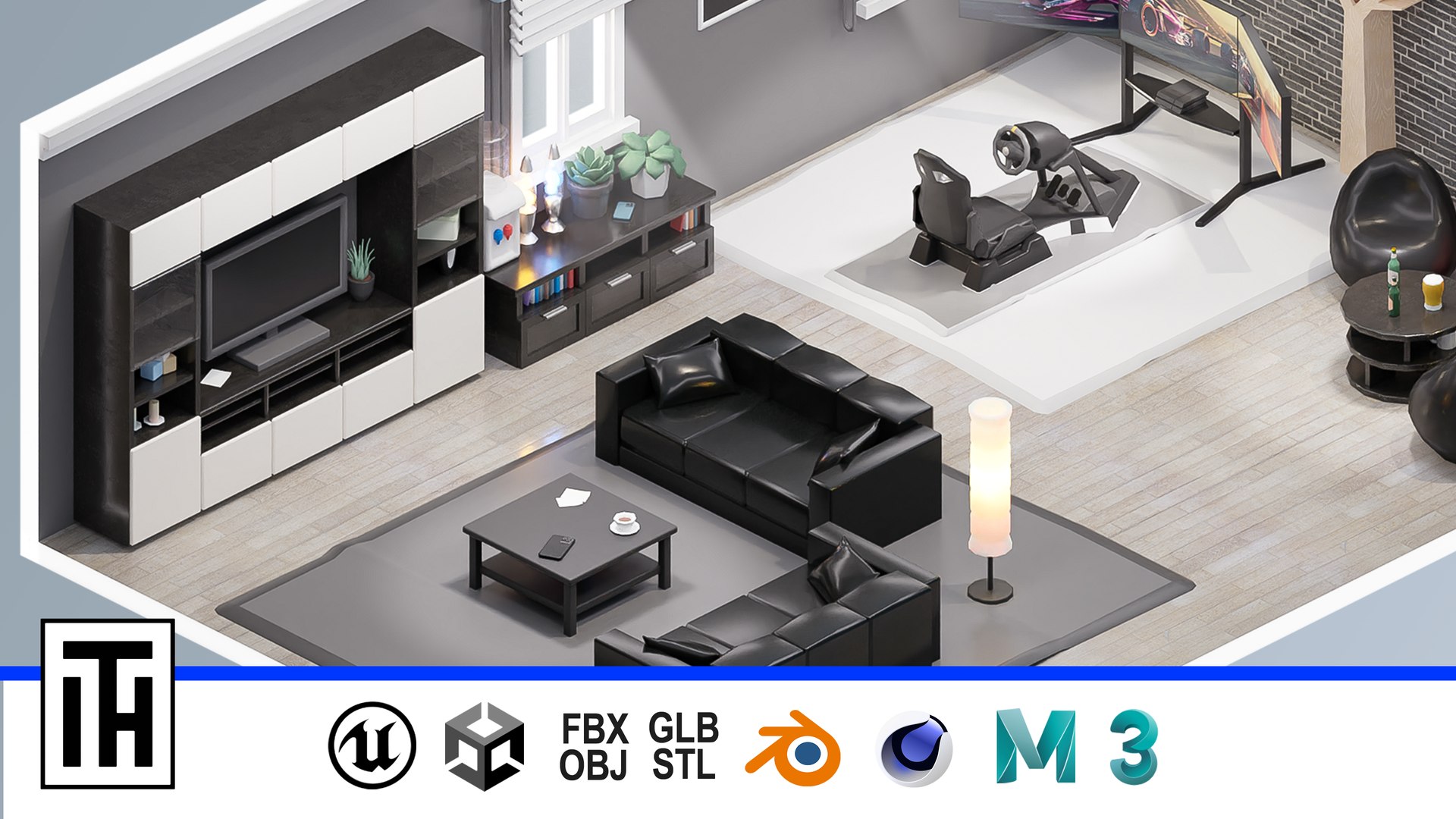 Room 44 3D - TurboSquid 2151809