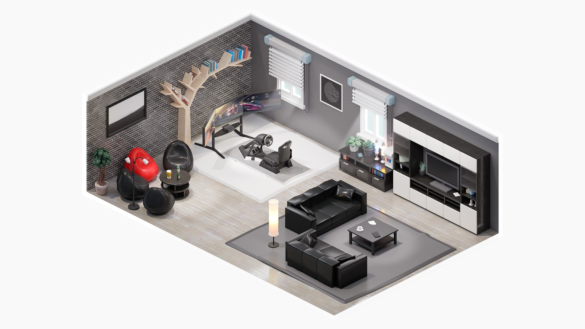 Room 44 3D - TurboSquid 2151809
