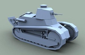 FT-17 3D 모델 다운로드 용 | TurboSquid