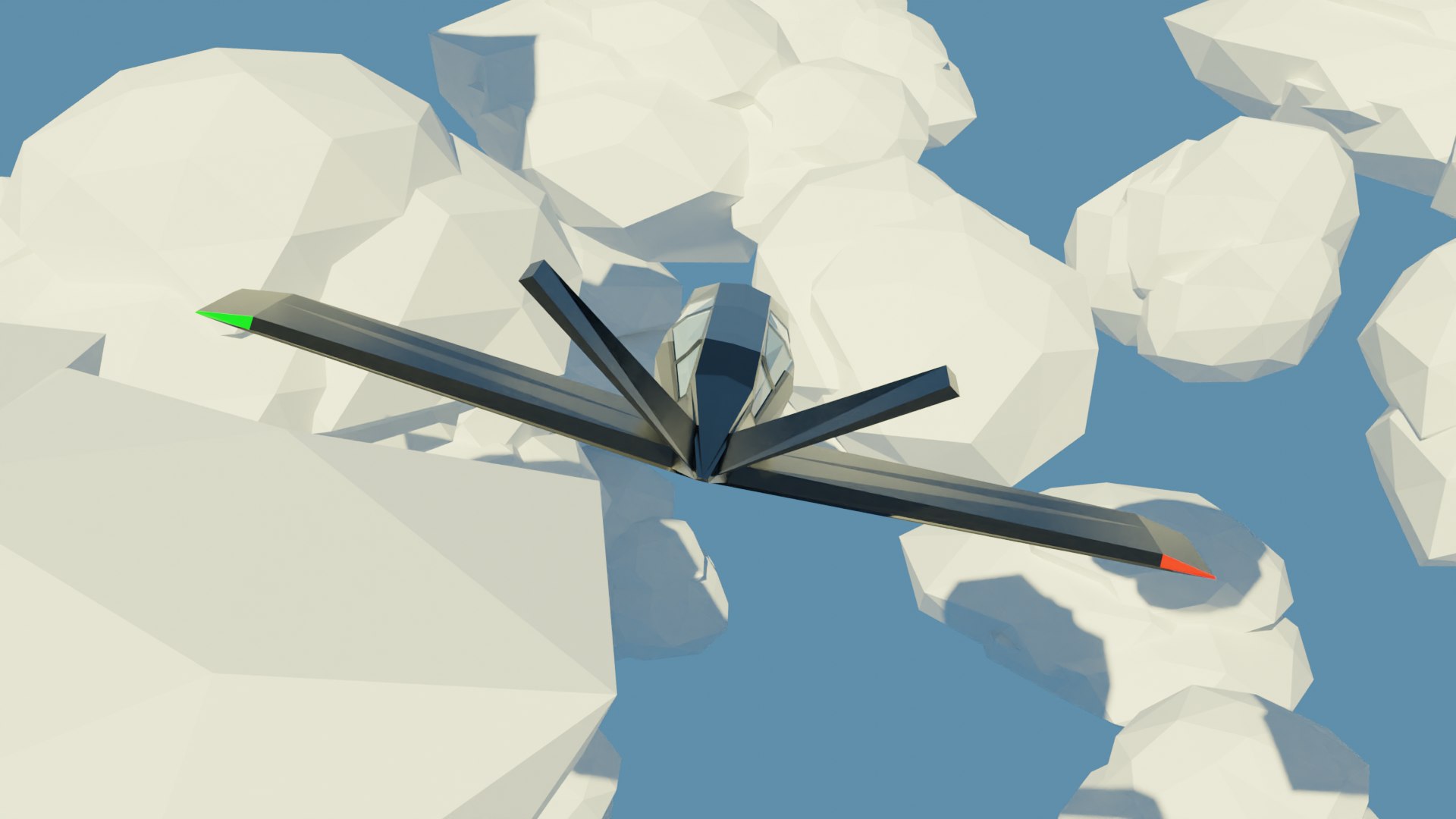 3D Model Low Poly Private Plane - TurboSquid 1983388