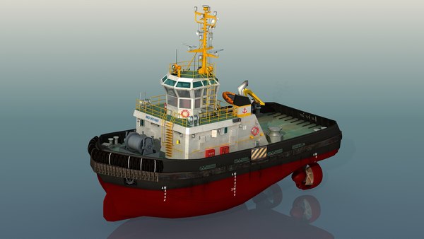 3D model Tug boat II - TurboSquid 1946756