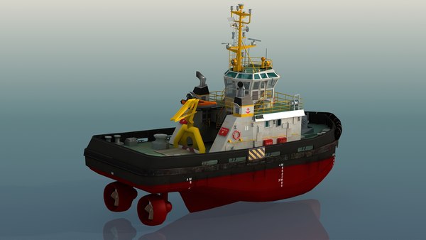 3D model Tug boat II - TurboSquid 1946756