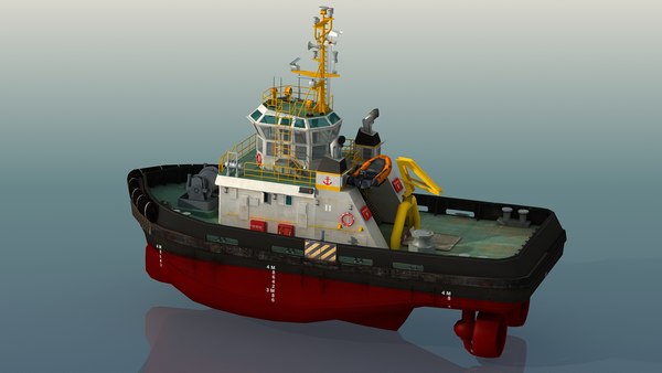 3D model Tug boat II - TurboSquid 1946756