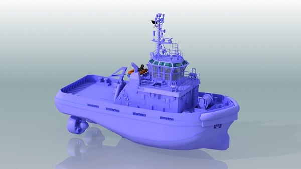 3D model Tug boat II - TurboSquid 1946756