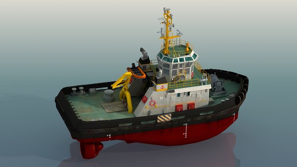 3D model Tug boat II - TurboSquid 1946756
