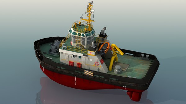 3D model Tug boat II - TurboSquid 1946756