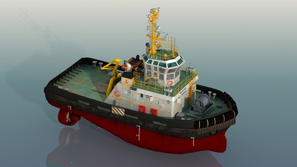 3D model Tug boat II - TurboSquid 1946756