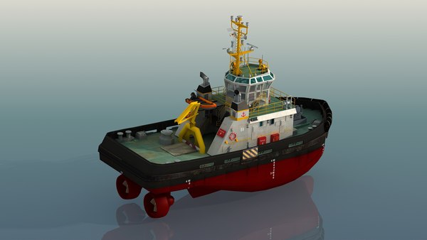 3D model Tug boat II - TurboSquid 1946756