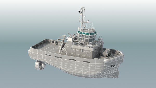 3D model Tug boat II - TurboSquid 1946756