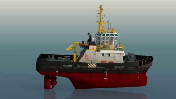 3D model Tug boat II - TurboSquid 1946756