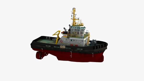 modelo 3d Tug boat II - TurboSquid 1946756