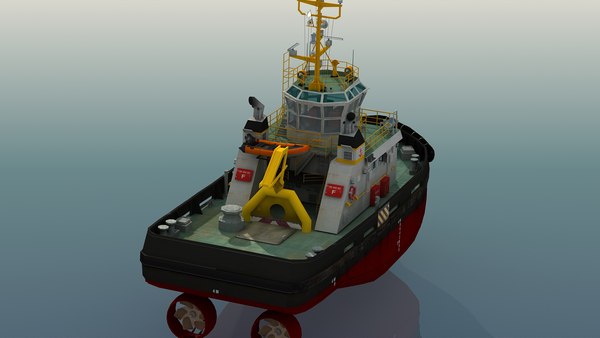 3D model Tug boat II - TurboSquid 1946756