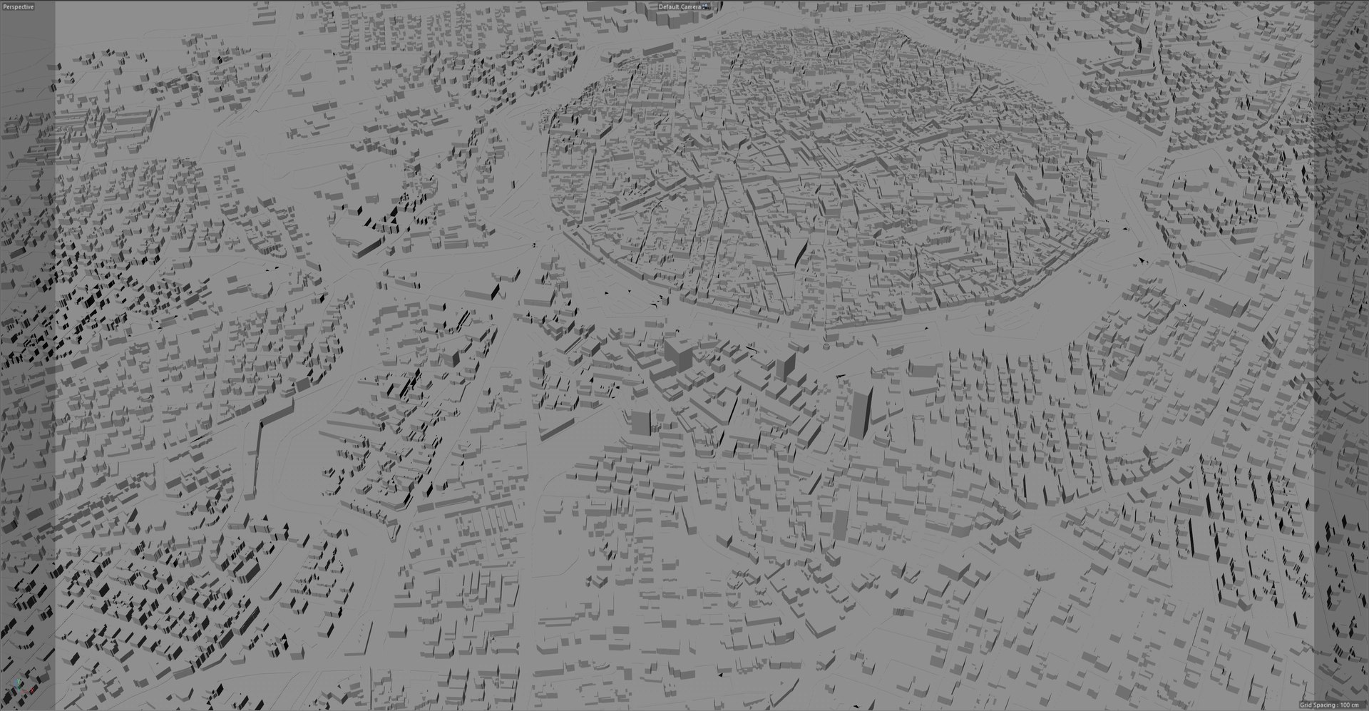 3D city area building model - TurboSquid 1639779