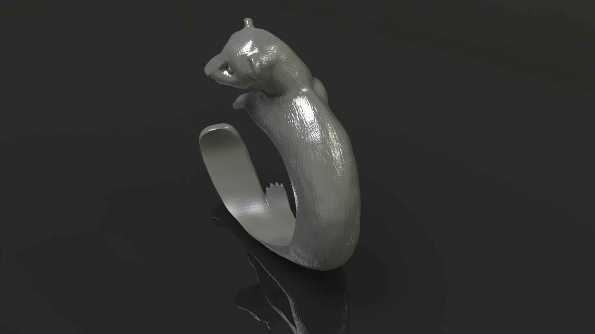 3D Ferret Ring Model - TurboSquid 2149121