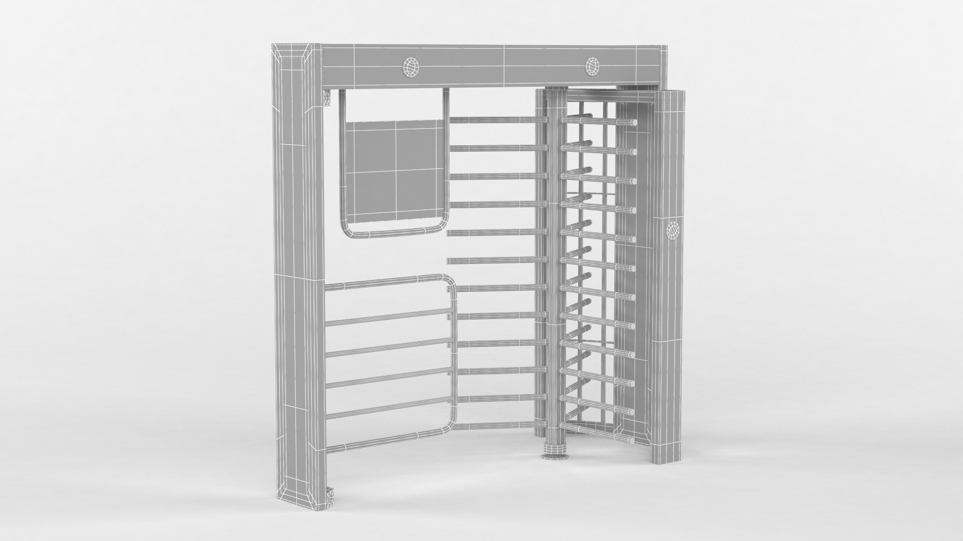 3D Turnstile Gate - TurboSquid 2302850