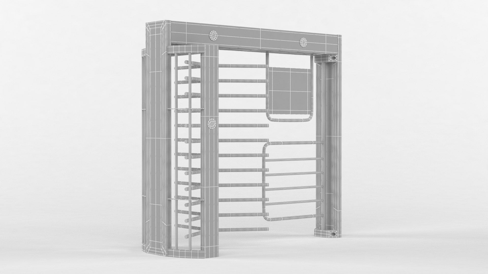 3D Turnstile Gate - TurboSquid 2302850