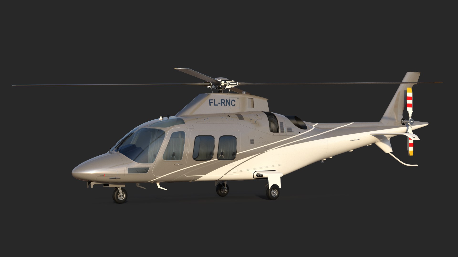 3D agusta aw109s grand rigged - TurboSquid 1511652