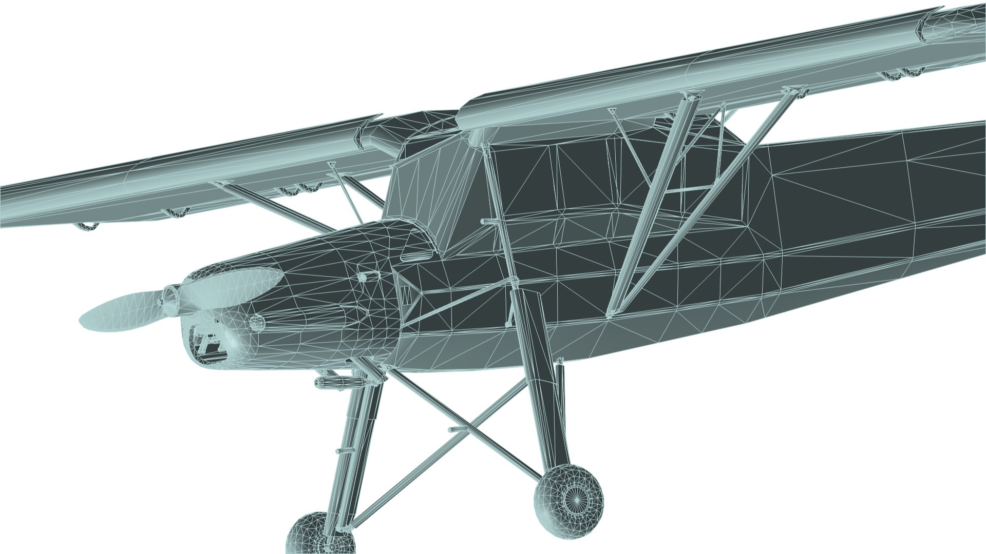 3D model Fieseler Fi 156 Storch - TurboSquid 1987076