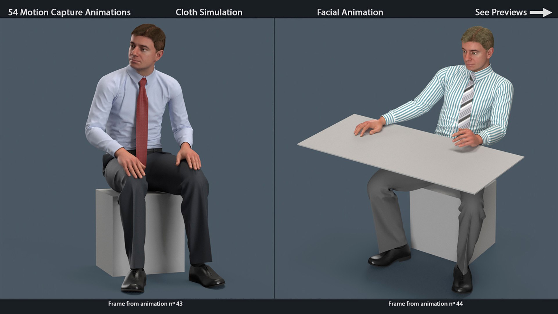 Realistic male cloth animations 3D model - TurboSquid 1216662