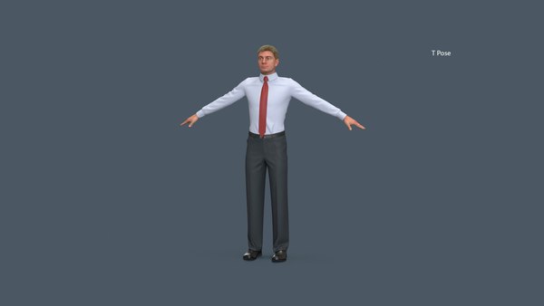 Realistic male cloth animations 3D model - TurboSquid 1216662