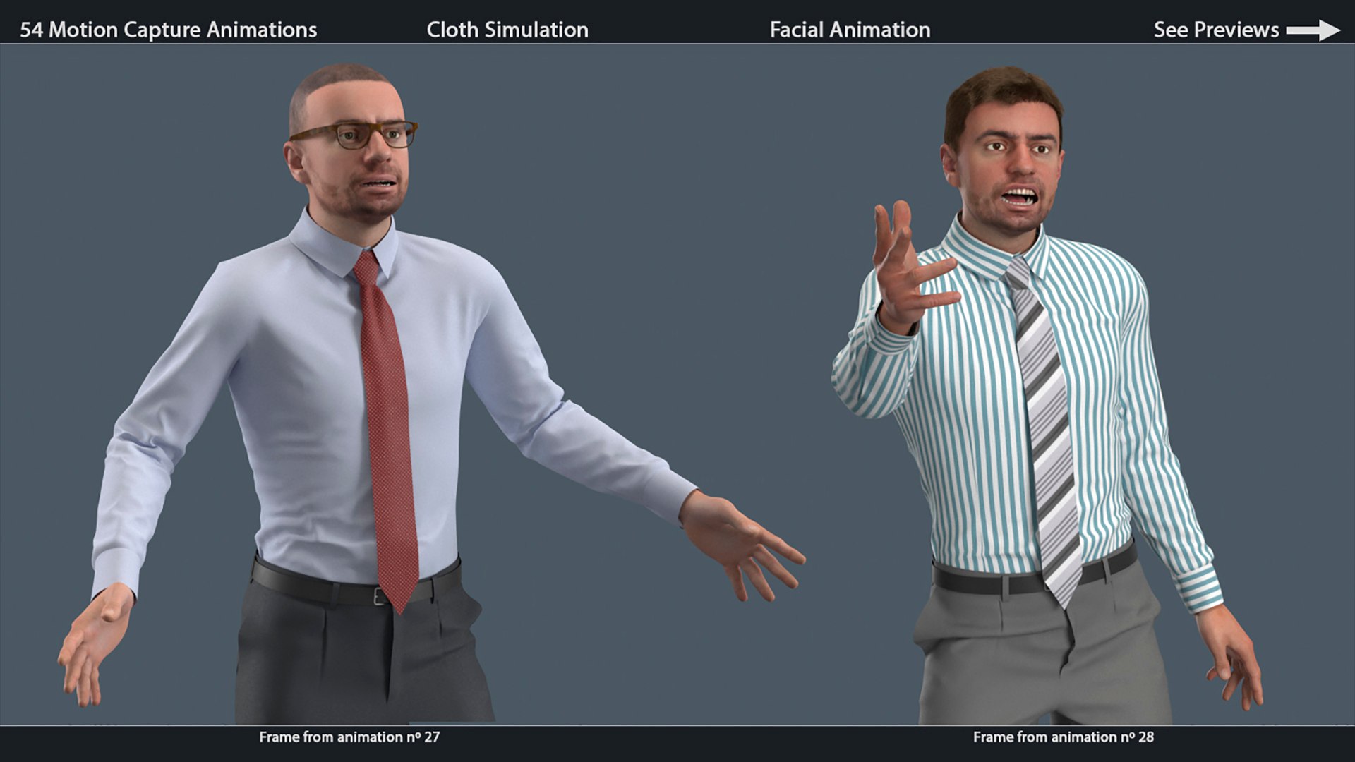 Realistic male cloth animations 3D model - TurboSquid 1216662