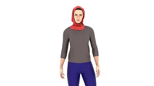 3D Hijab Models | TurboSquid