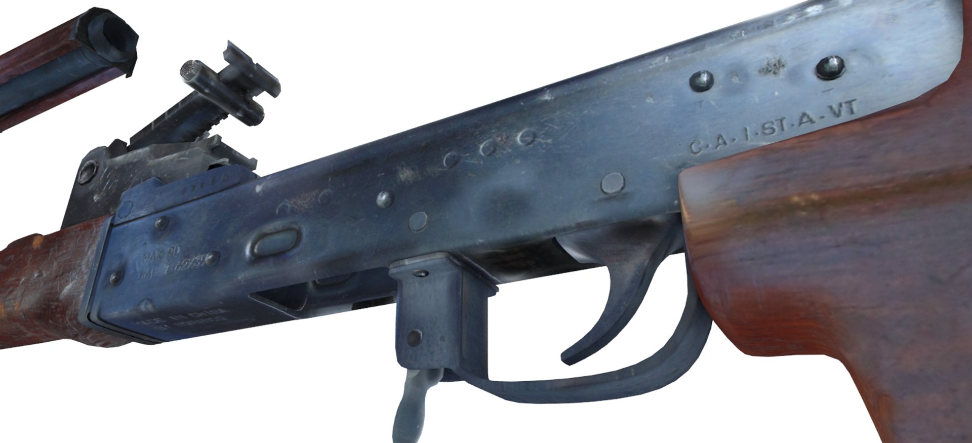 Akm Used Cuba 3D Model | 1142008 | TurboSquid