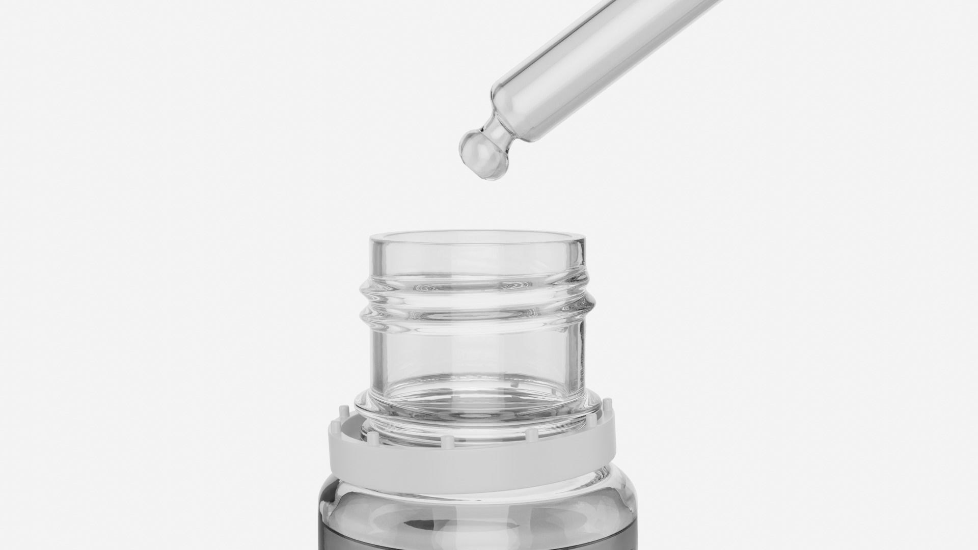 Dropper Bottle 3D Model - TurboSquid 1873523