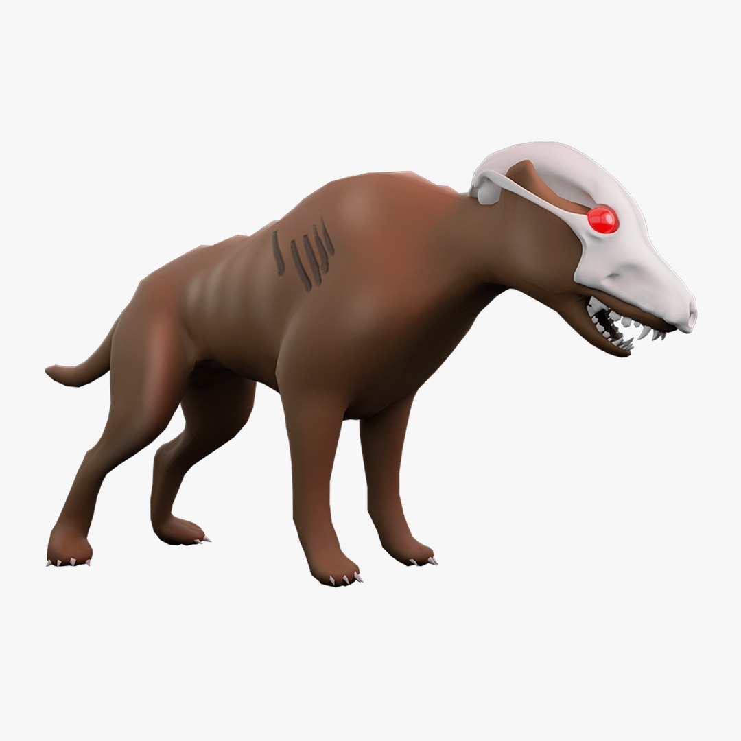 3D New Zombie Dog model - TurboSquid 2170790