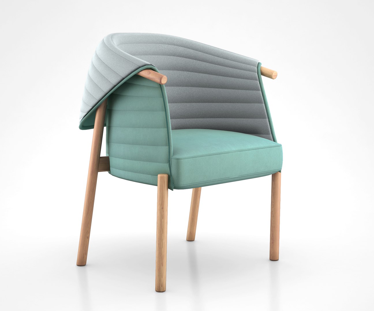 reves chair muka 3d model