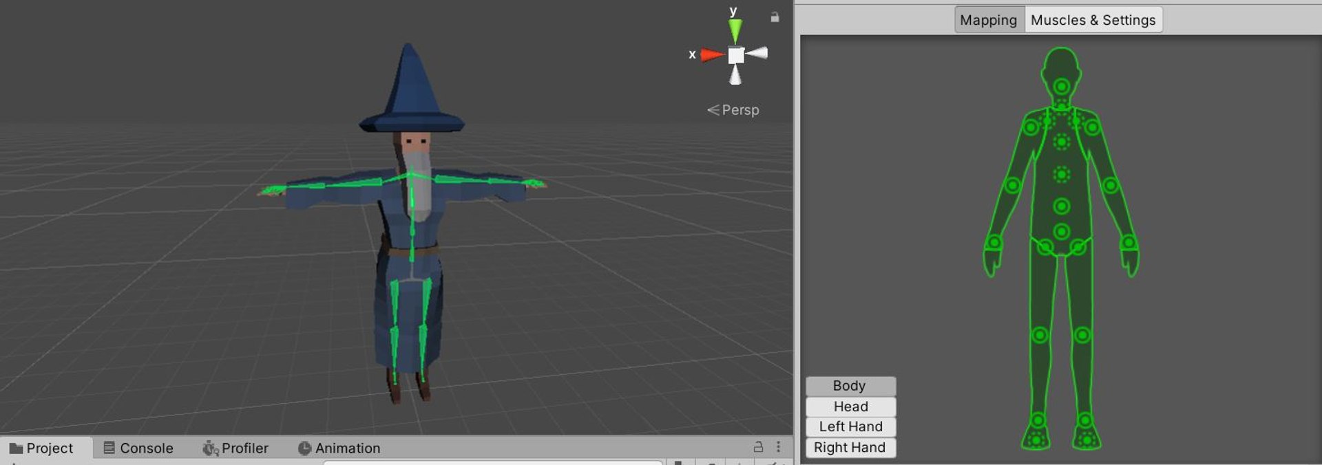 3D Low Poly Wizard Rigged 7 - TurboSquid 2171668