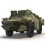 3d brdm 2 amphibious vehicle model