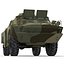 3d brdm 2 amphibious vehicle model