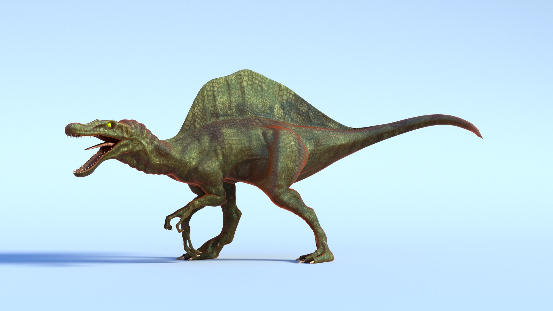 Spino spinosaurus 3D model - TurboSquid 1196394