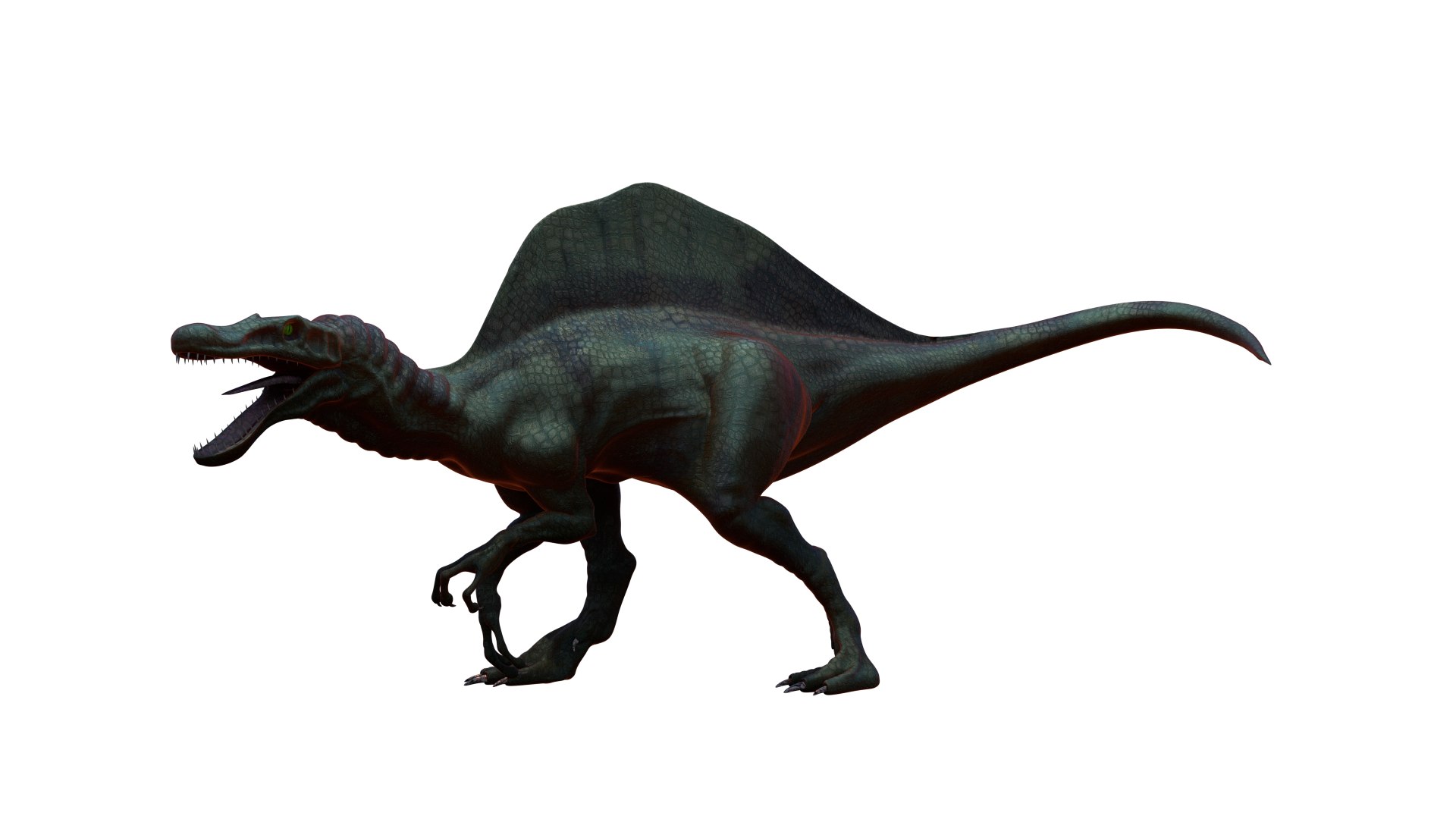 Spino spinosaurus 3D model - TurboSquid 1196394
