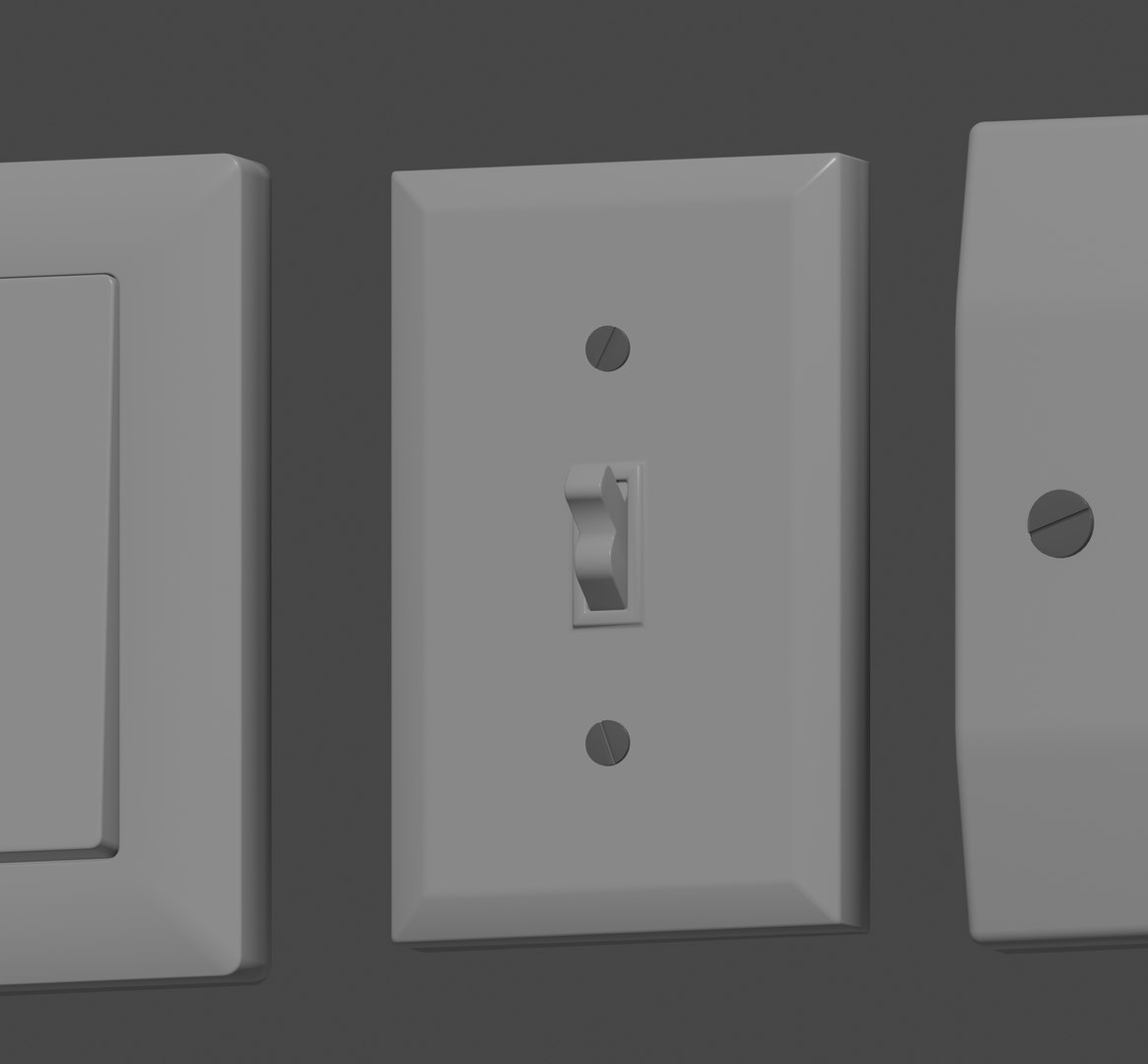 Light Switches 3D - TurboSquid 2057954