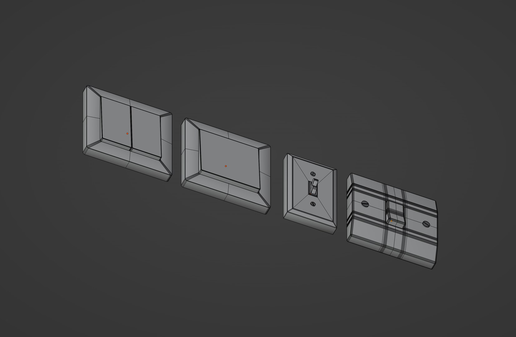 Light Switches 3D - TurboSquid 2057954