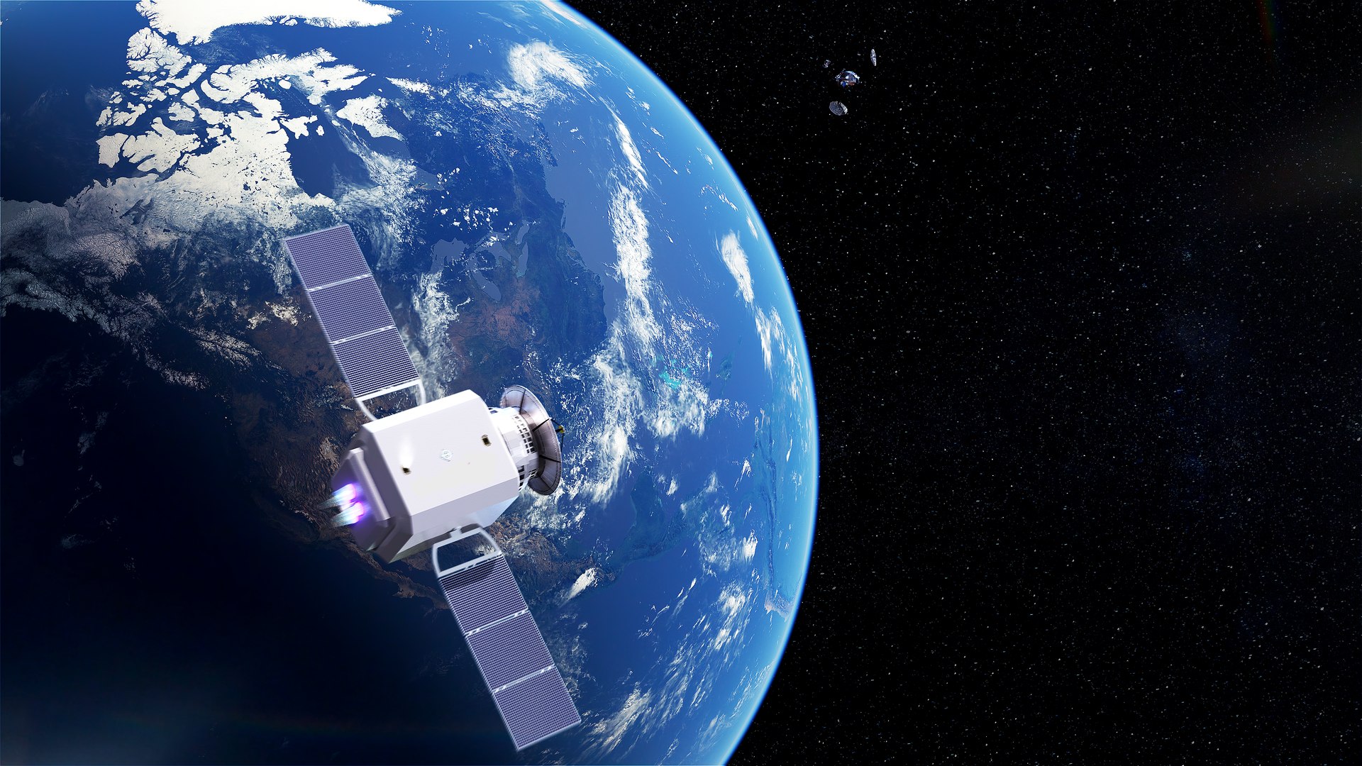 3D Space satellite very detailed with accurate measurements ...