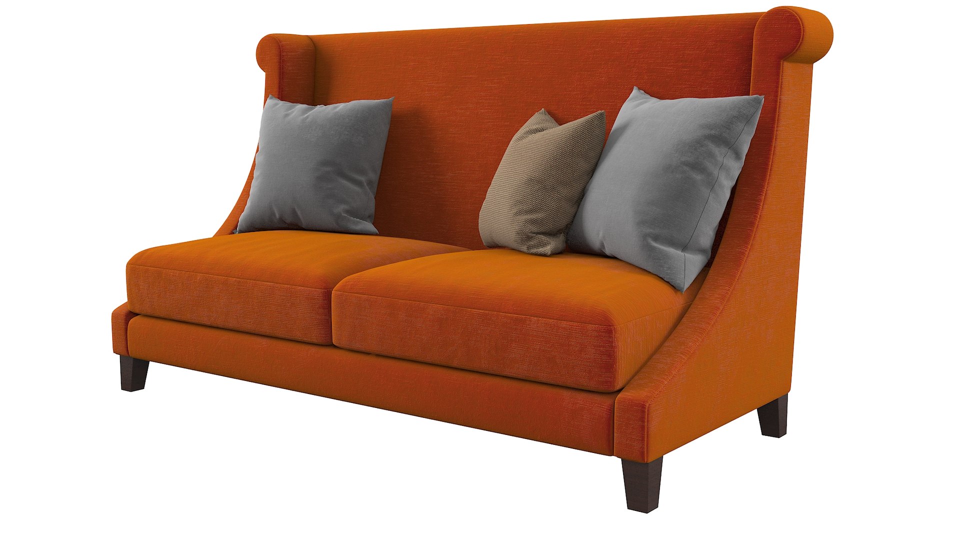 3D Club Sofa - TurboSquid 1484565