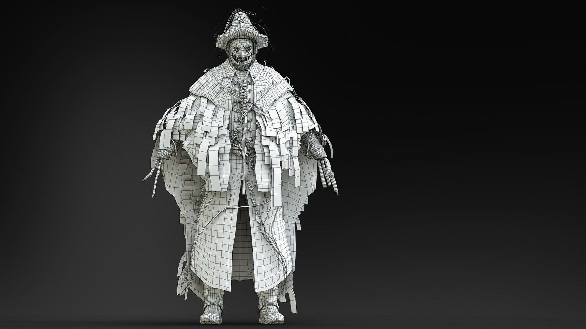 3D Scarecrow Model - TurboSquid 2400769