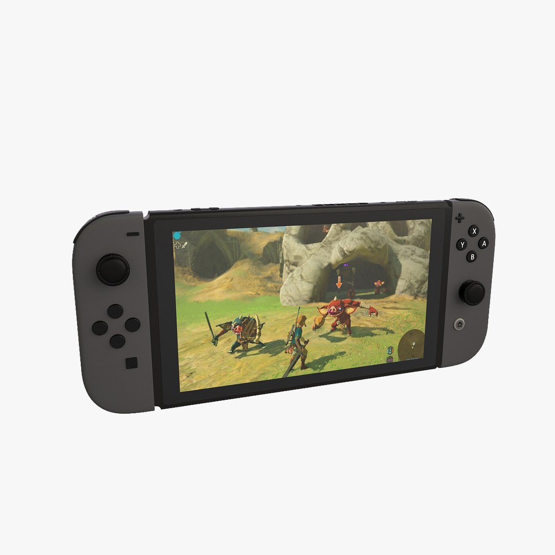 Nintendo Switches 3d Max