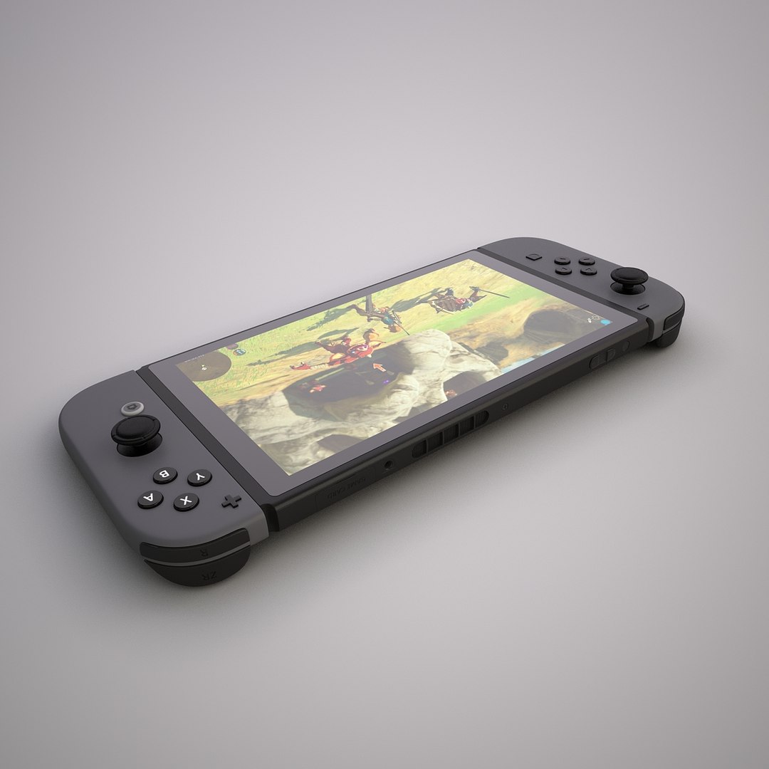 Nintendo Switches 3d Max