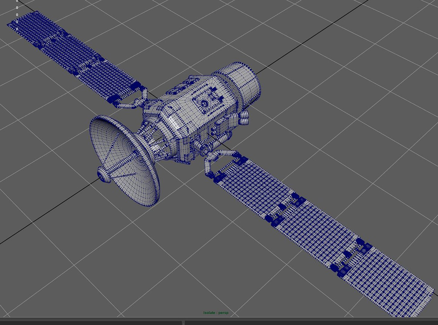 3D Satellite Highpoly Model - TurboSquid 1687632